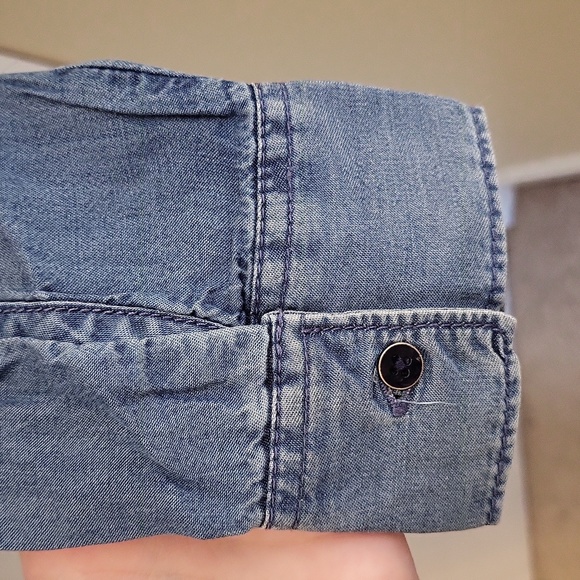 Joe Fresh | Tops | Nwt Joe Fresh Denim Popover Size S | Poshmark